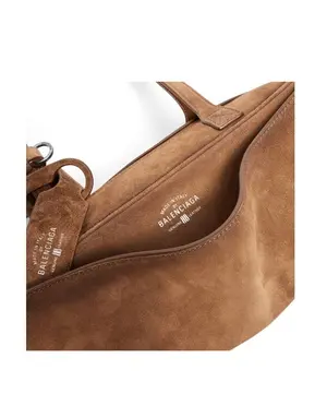 Balenciaga Carrie Bowling Shoulder Bag