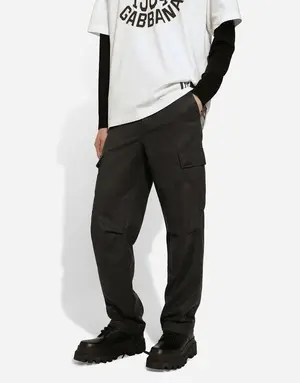 Dolce & Gabbana Flannel Cargo Trousers