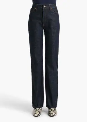 Khaite Danielle High-waisted Stretch Jeans