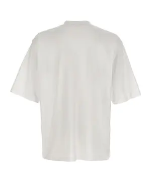 Marni Logo Patch Drop Shoulder T-shirt - White