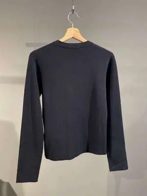 Max Mara Viscose And Wool Yarn Crew Neck Sweater
