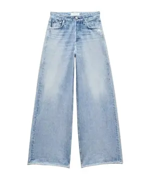 Rag & Bone Wide-leg Jeans - Blue
