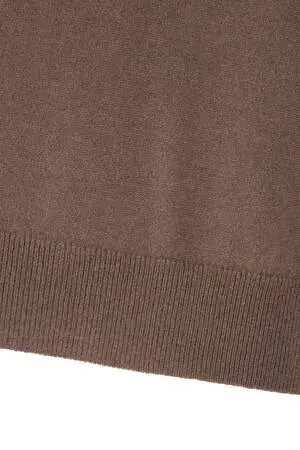 Brunello Cucinelli Turtleneck Wool Sweater - Brown