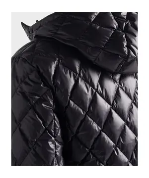 Prada Quilted Hooded Zip-up Jacket