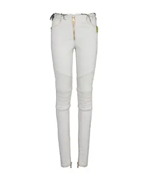 Balmain Ribbed Cotton Slim-fit Jeans