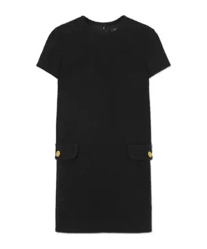Versace Tweed Shift Minidress