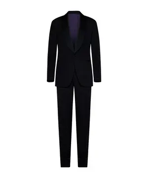 Ralph Lauren Single-breasted Tuxedo Suit With Shawl Lapels