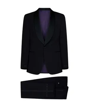 Ralph Lauren Single-breasted Tuxedo Suit With Shawl Lapels