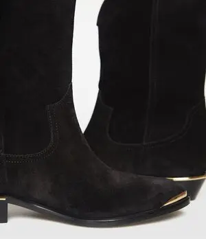 Isabel Marant Étoile Elbana" Cowboy Ankle Boots