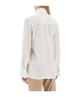 Sportmax Pussy-bow Long-sleeved Shirt