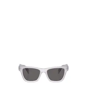 Prada Cat Eye Sunglasses - Clear Dark Grey