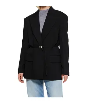 Acne Studios Jador Relaxed Fit Blazer - Black