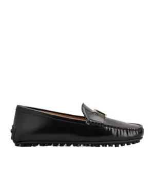 TOD'S City Gommino Driving Loafers With T Timeless Accessory