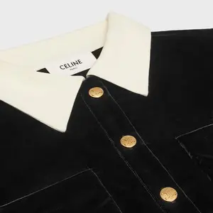 Celine Mini Dress In Flowing Velvet