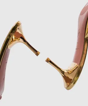 Amina Muaddi Open-toed High-heeled Sandals