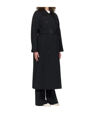 A.p.c. Belted Double-breasted Trench Coat - Blue