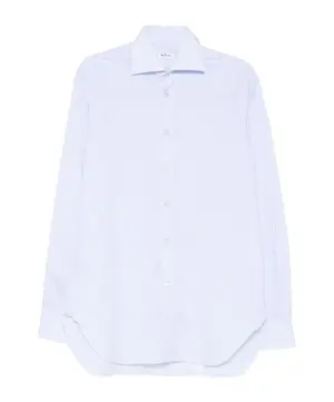 Kiton Striped Cotton Shirt