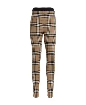 Burberry Vintage Checked Skinny Cut Leggings