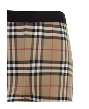 Burberry Vintage Checked Skinny Cut Leggings