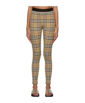Burberry Vintage Checked Skinny Cut Leggings