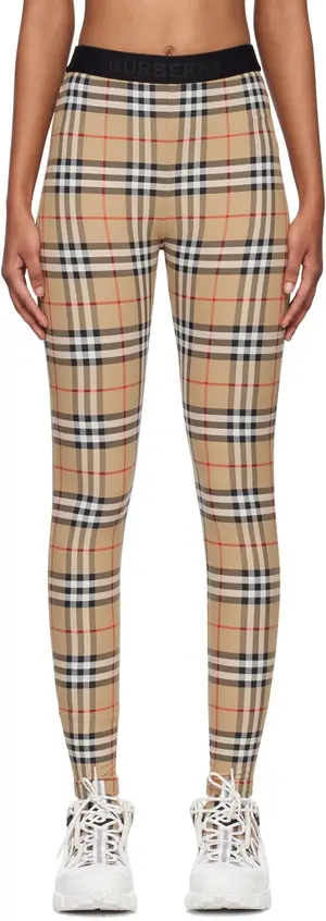 Burberry Vintage Checked Skinny Cut Leggings