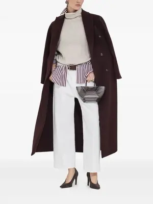 Brunello Cucinelli Double-breasted Long Sleeved Coat