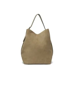 TOTEME Open Top Tote Bag - Brown