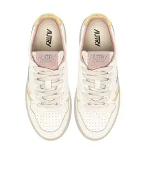 AUTRY Perforated Low-top Sneakers - White