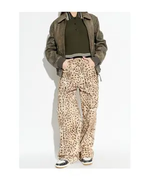 Amiri Ribbed Logo Polo Knitted Sweater