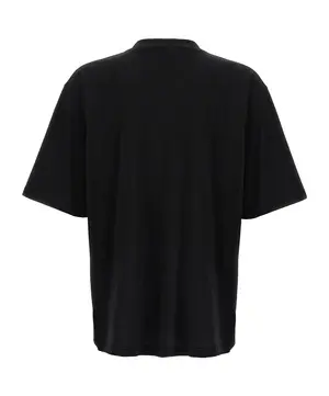 Marni Logo Patch Drop Shoulder T-shirt - Black