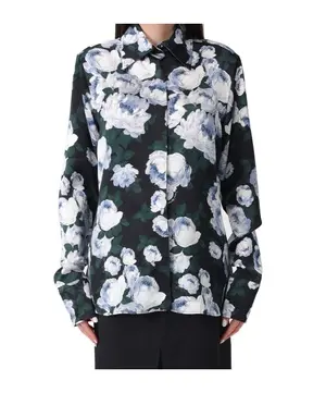 Stella McCartney Floral Print Long Sleeve Shirt