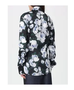 Stella McCartney Floral Print Long Sleeve Shirt