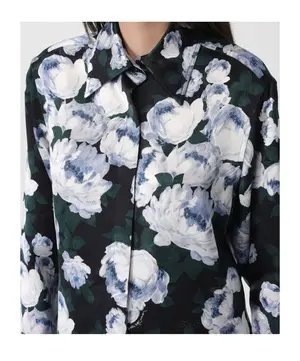 Stella McCartney Floral Print Long Sleeve Shirt