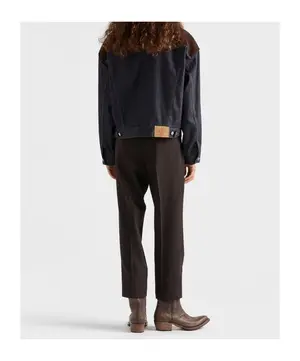 Prada Panelled Denim Jacket