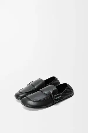 Loewe Toggle Loafers - Black