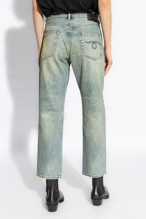 R13 Belt Loop Jeans - Gray