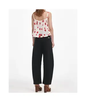 SELF-PORTRAIT High-rise Wide-leg Jeans