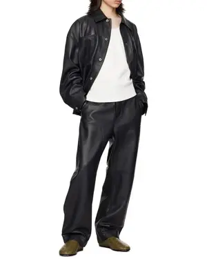 Bottega Veneta Leather Pocket Jacket