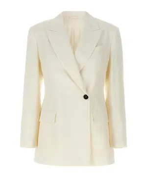 BRUNELLO CUCINELLI Brunello Cucinelli Double Breasted Tailored Blazer