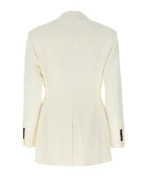 Brunello Cucinelli Double Breasted Tailored Blazer