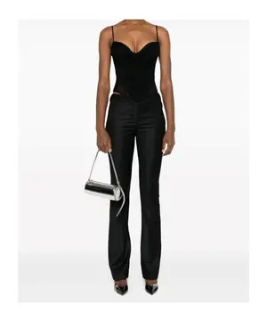 Blumarine Belted Tailored Trousers