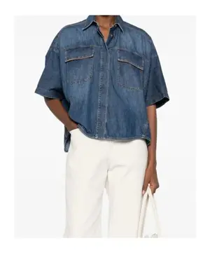 Brunello Cucinelli Denim Shirt