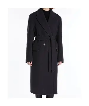 Max Mara Belted Long-sleeved Coat