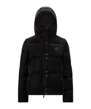 Moncler Allymes Down Jacket With Removable Hood And Sleeves