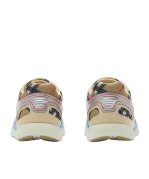 Burberry Check Matrix Sport Sneakers - Sand