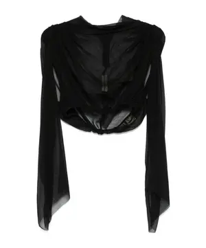 Rick Owens Round Neck Blouses