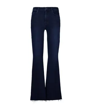 MOTHER The Weekender Fray Jeans - Black