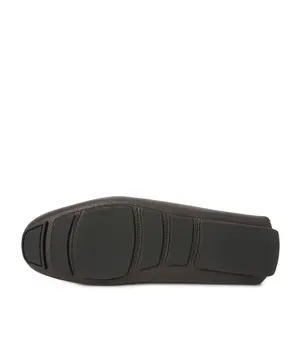 Bally Round Toe Loafers With Ribbon Detail - Brown