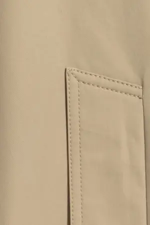 MAISON MARGIELA Curved Hem Coat