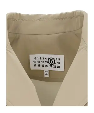 MAISON MARGIELA Curved Hem Coat
